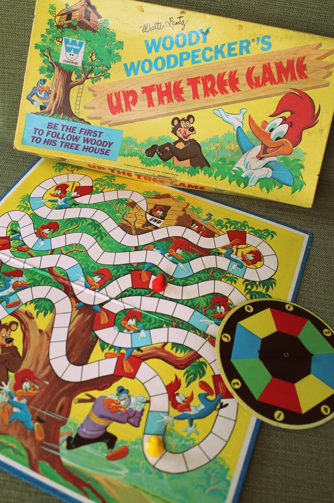 *~my house is cuter than yours~*: Woody Woodpecker's Up The Tree Game