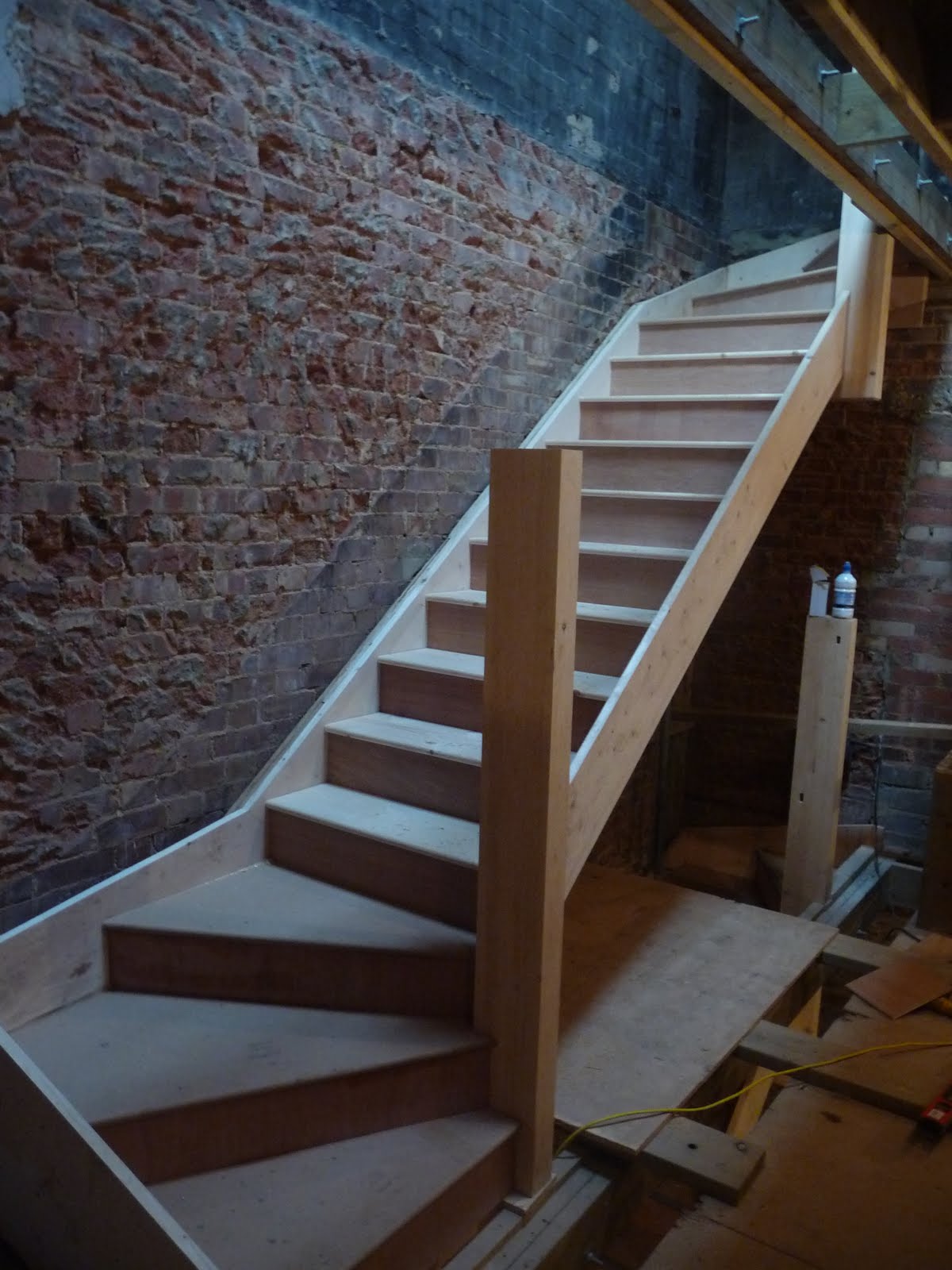 WoodenBother: Stair work