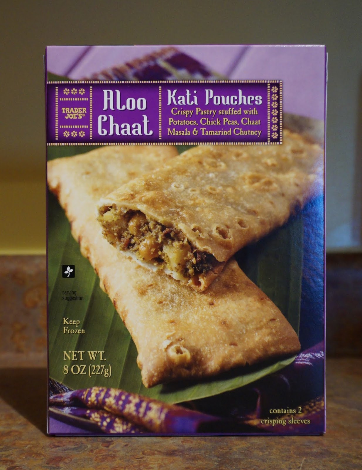 Exploring Trader Joe's: Trader Joe's Aloo Chaat Kati Pouches