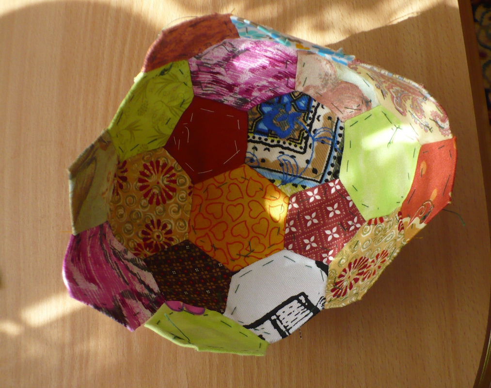 Patchworkowa Piłka (2) - Tutorial / Patchwork Ball - Tutorial