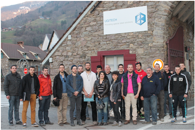 L'ECHO DE L'ENCLUME des Targettes: Visite de l'entreprise UGITECH pour ...
