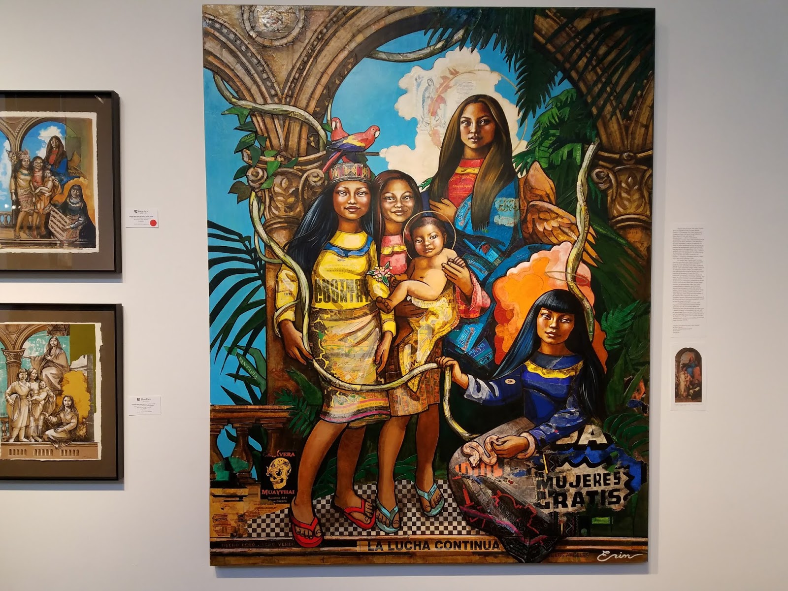 Erin Currier Las Meninas Blue Rain Gallery in Santa Fe, NM