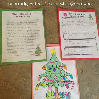 How To Decorate A Christmas Tree - A Procedural Writing Craftivity ...