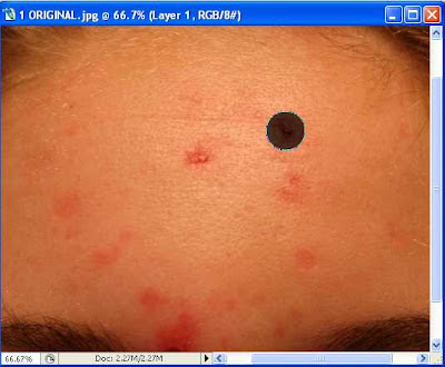 Learners Desk: About Photoshop Spot Healing Brush Tool