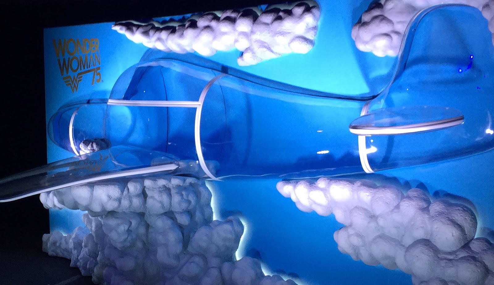 SDCC 2016: Life Size Wonder Woman Invisible Jet Revealed