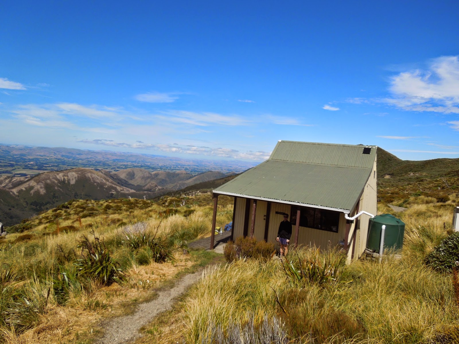 A Welcome Sight: Howletts Hut, March 2014
