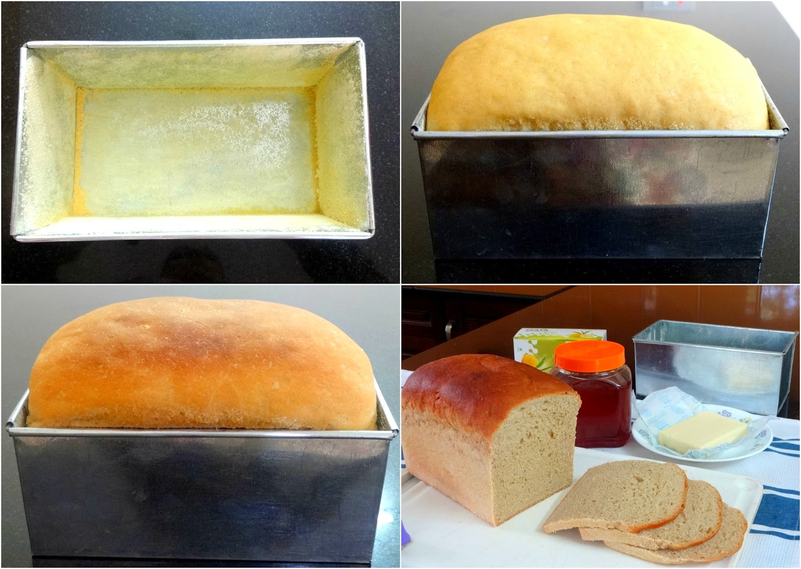 Whole Wheat Sandwich Bread | Atta Bread | 100 % Whole Wheat Sandwich ...