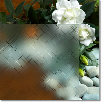 bkny glass blog: MYST CROSS HATCH CLEAR