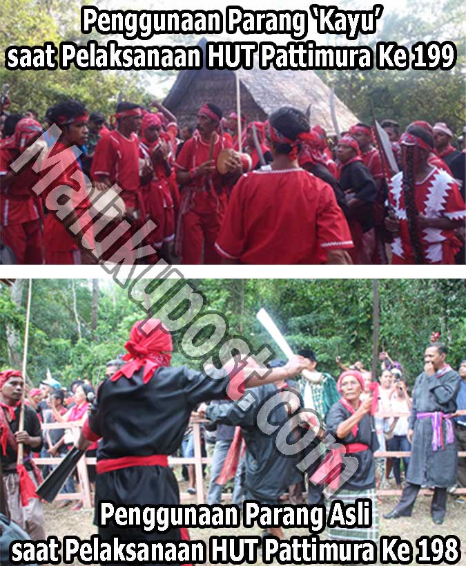 Astaga..!! Perayaan HUT Pattimura Gunakan Parang ‘Kayu’ - Maluku Post