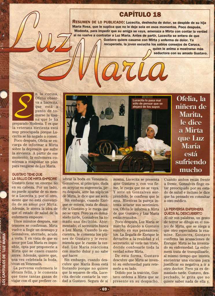 FILMY KOSTIUMOWE: Luz María (TV Serial 1998– )
