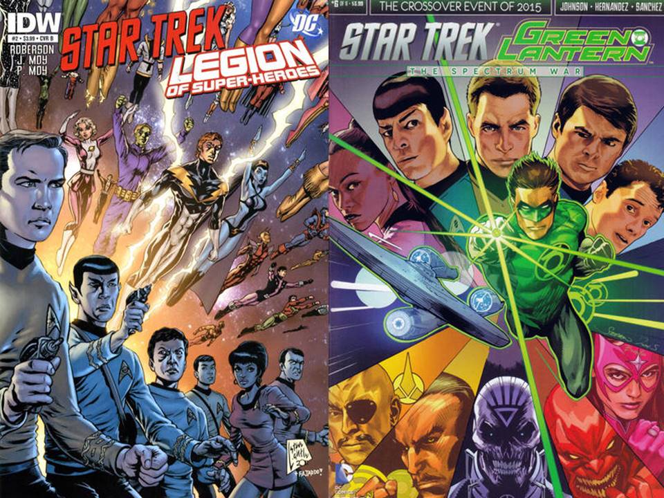 Dave's Comic Heroes Blog: Star Trek X-Men Crossovers?