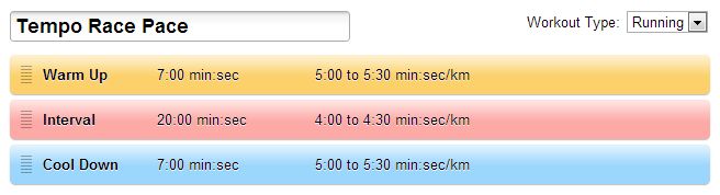 Variation To Tempo Run ~ TRISTUPE.COM