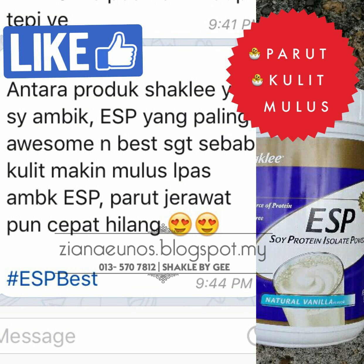 Testimoni Terbaru ESP: ESP Pilihan Wanita Moden Masa Kini