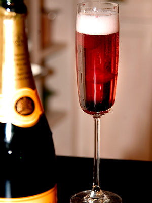 champagne kir