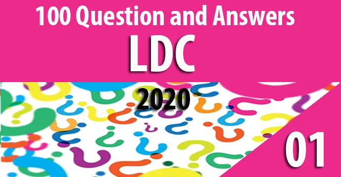 Download Weekly 100 Question and Answers for LDC 2020