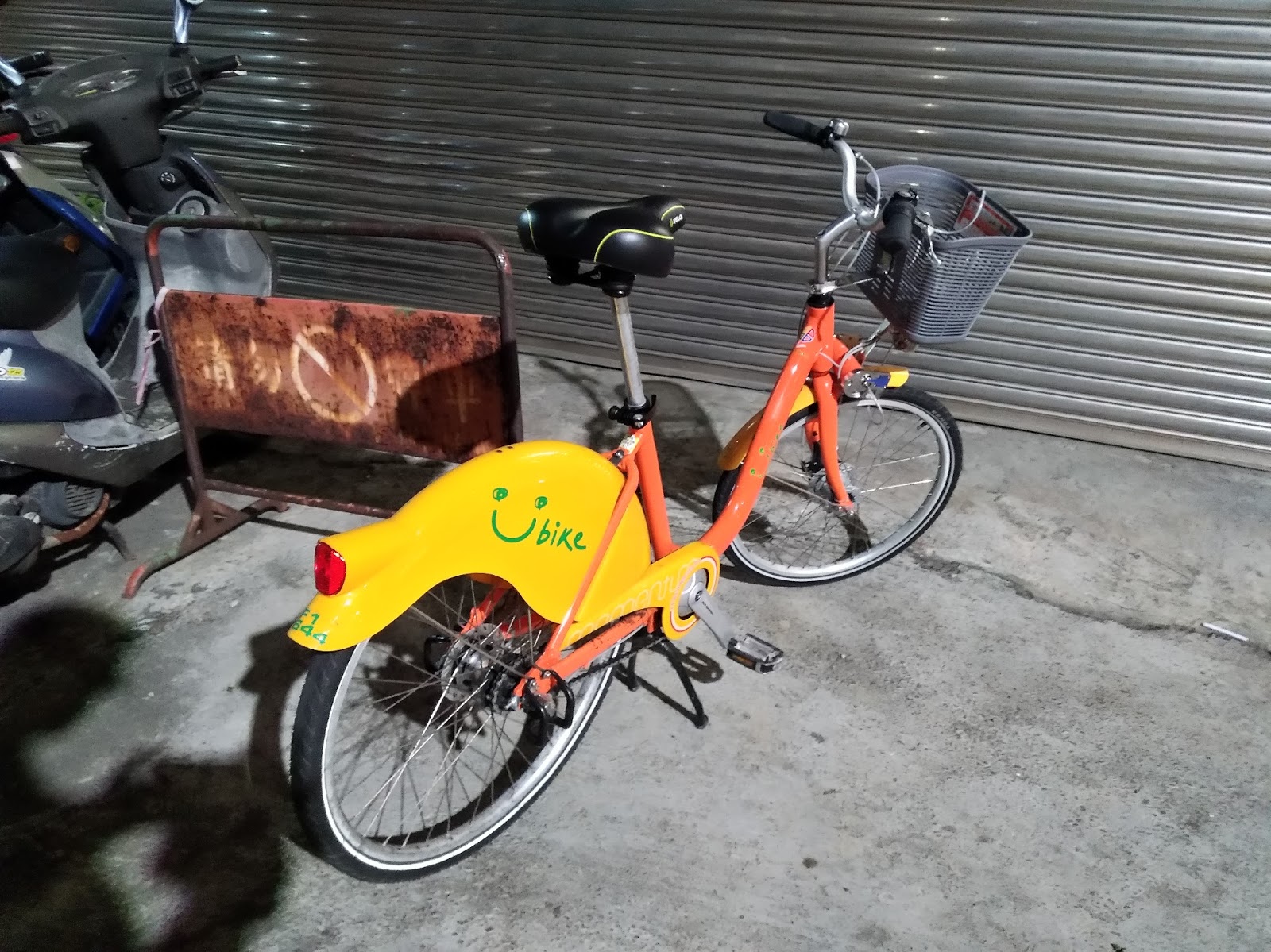 U bike 4.9km挑戰完成 U bike 4.9km finish