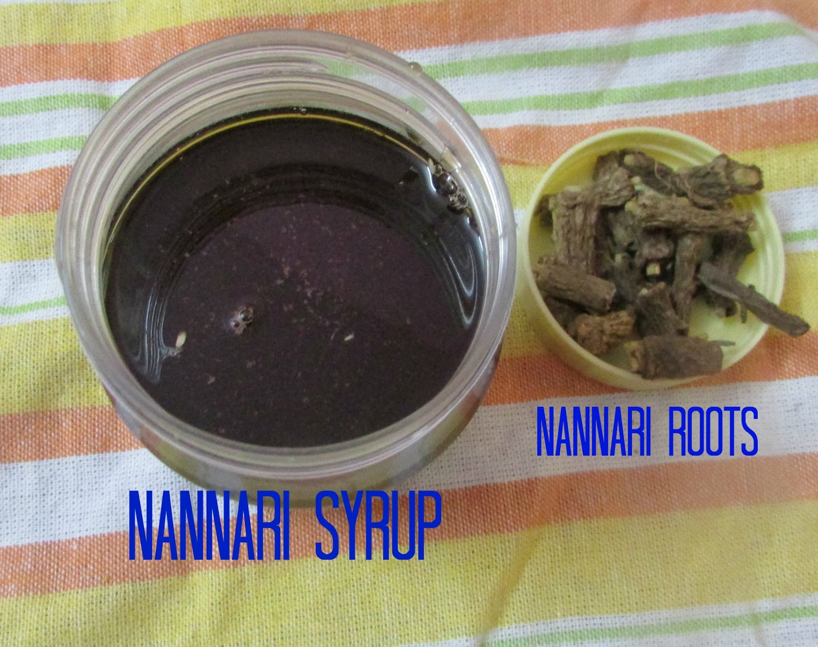 RBPlatters: Nannari(sarasaparilla) Sarbath using Homemade Nannari Syrup