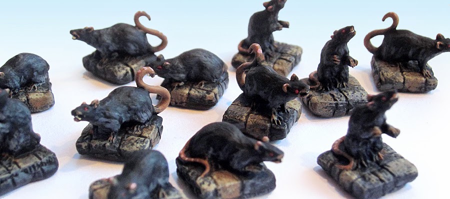 1000 Foot General: How Ghastly! Reaper Bones Rats and Ghast