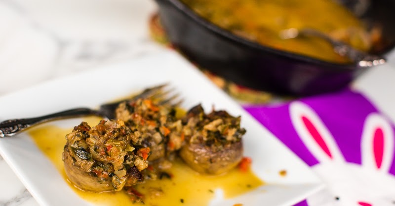 Y'all Come On In The Door's Open: Stuffed Mushrooms