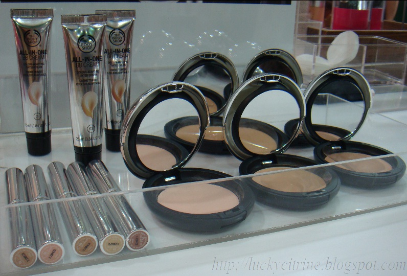 Lucky Citrine: The Body Shop All-In-One Make-up Range
