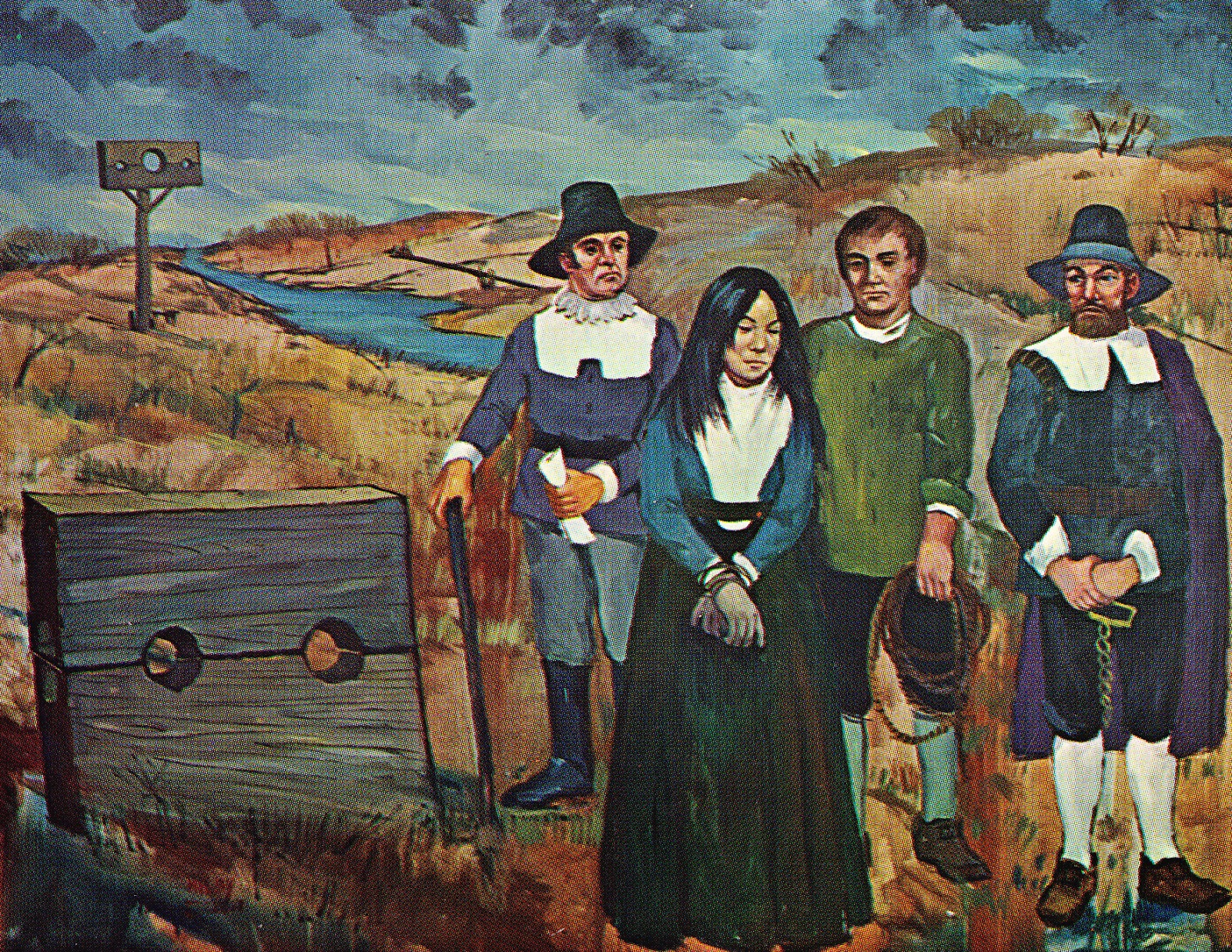 U.S. Timeline: 1651 - Witch-Hunt bursting out in New England