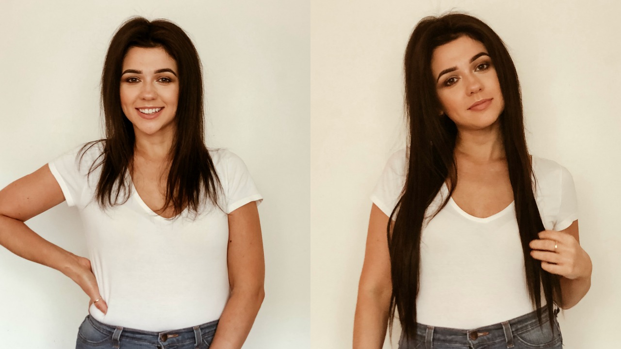 HELLO CRISST: How to Clip in Your Hair Extensions | Five Minute Tutorial!