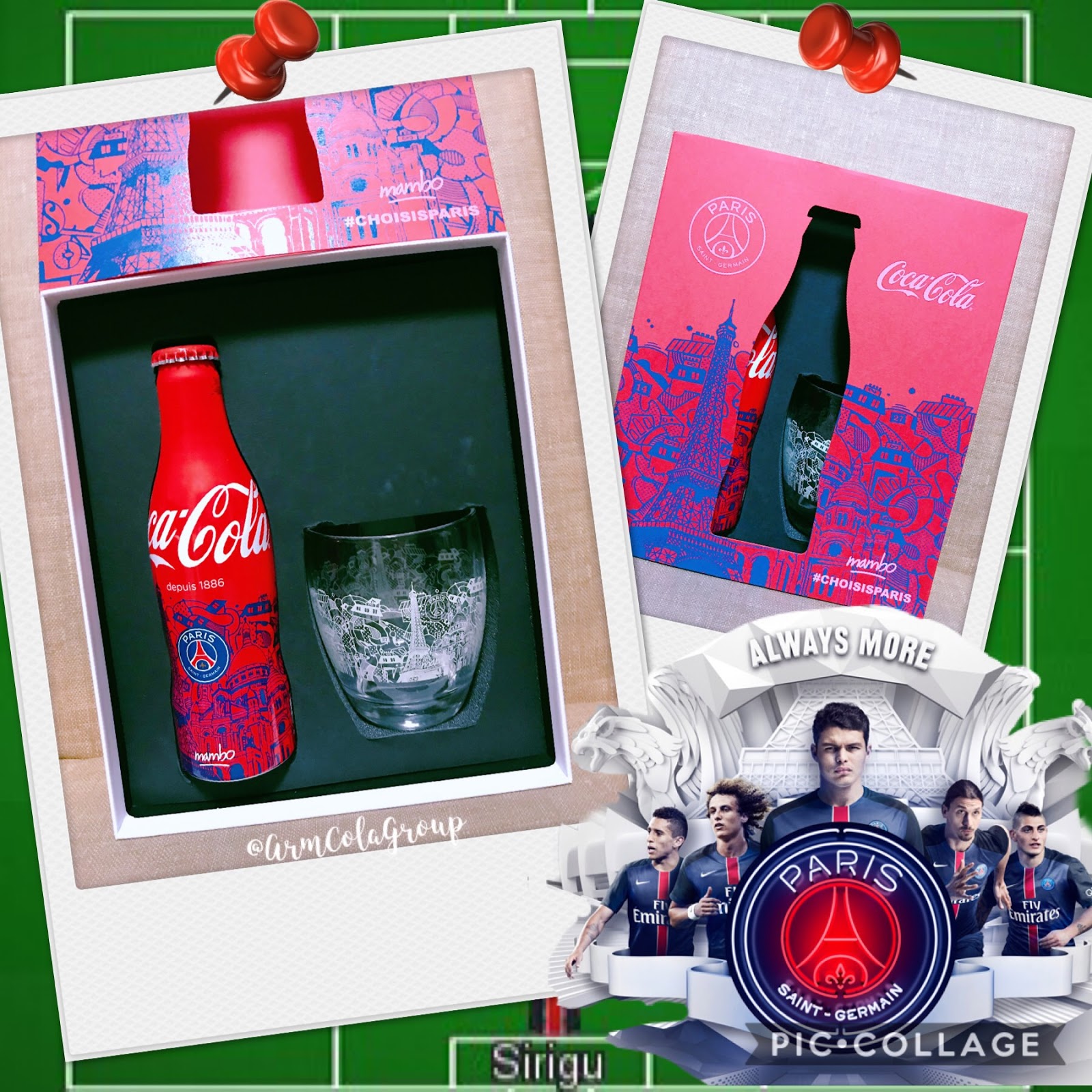 Always My Happy Coca Cola: Coca-Cola Paris Saint-Germain Aluminium ...