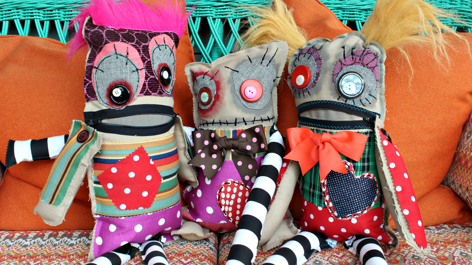 Mark Montano: No Sew Monster Dolls