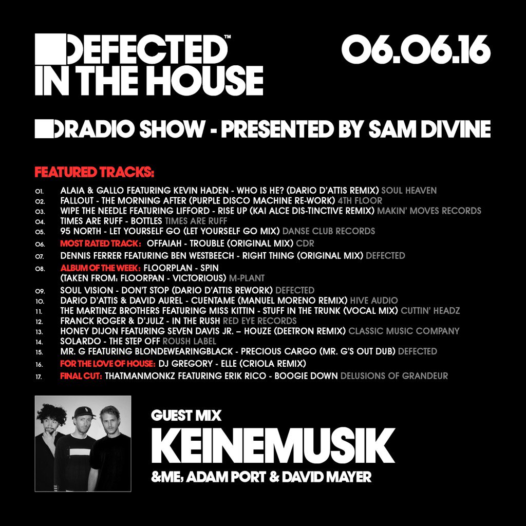 Radio Defected In The House Glitterbox Ibiza Defected In The