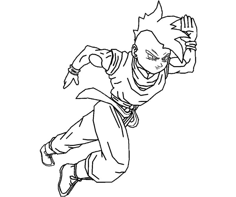 Uub 3 Coloring | Crafty Teenager