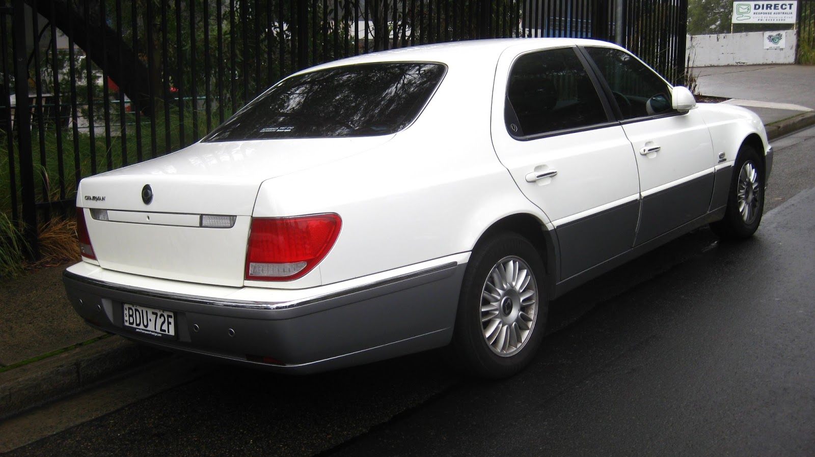 Aussie Old Parked Cars: 2007 SsangYong Chairman CM 600s