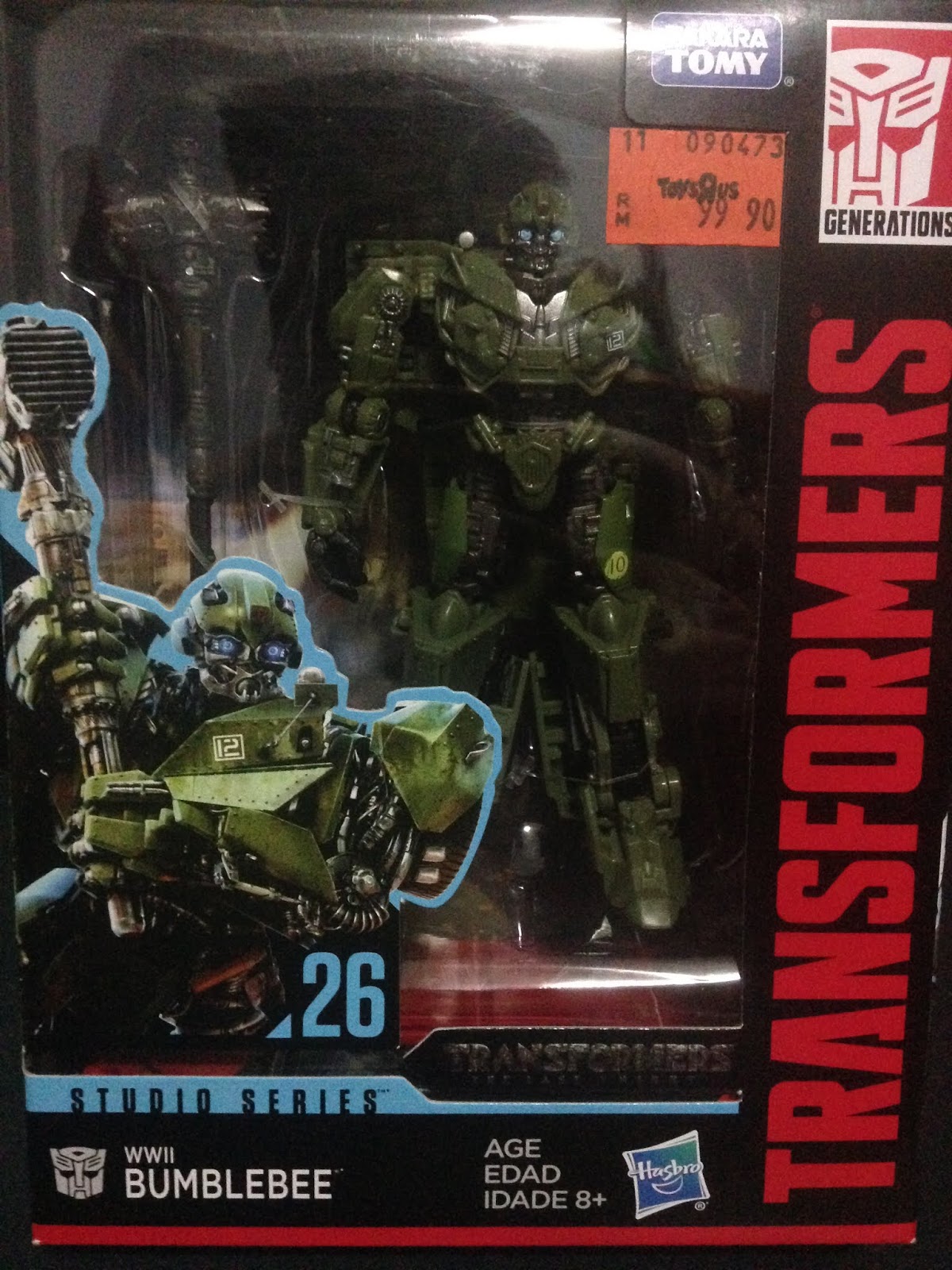 TRANFORMERS UNITED: THE LAST KNIGHT WORLD WAR TWO BUMBLEBEE