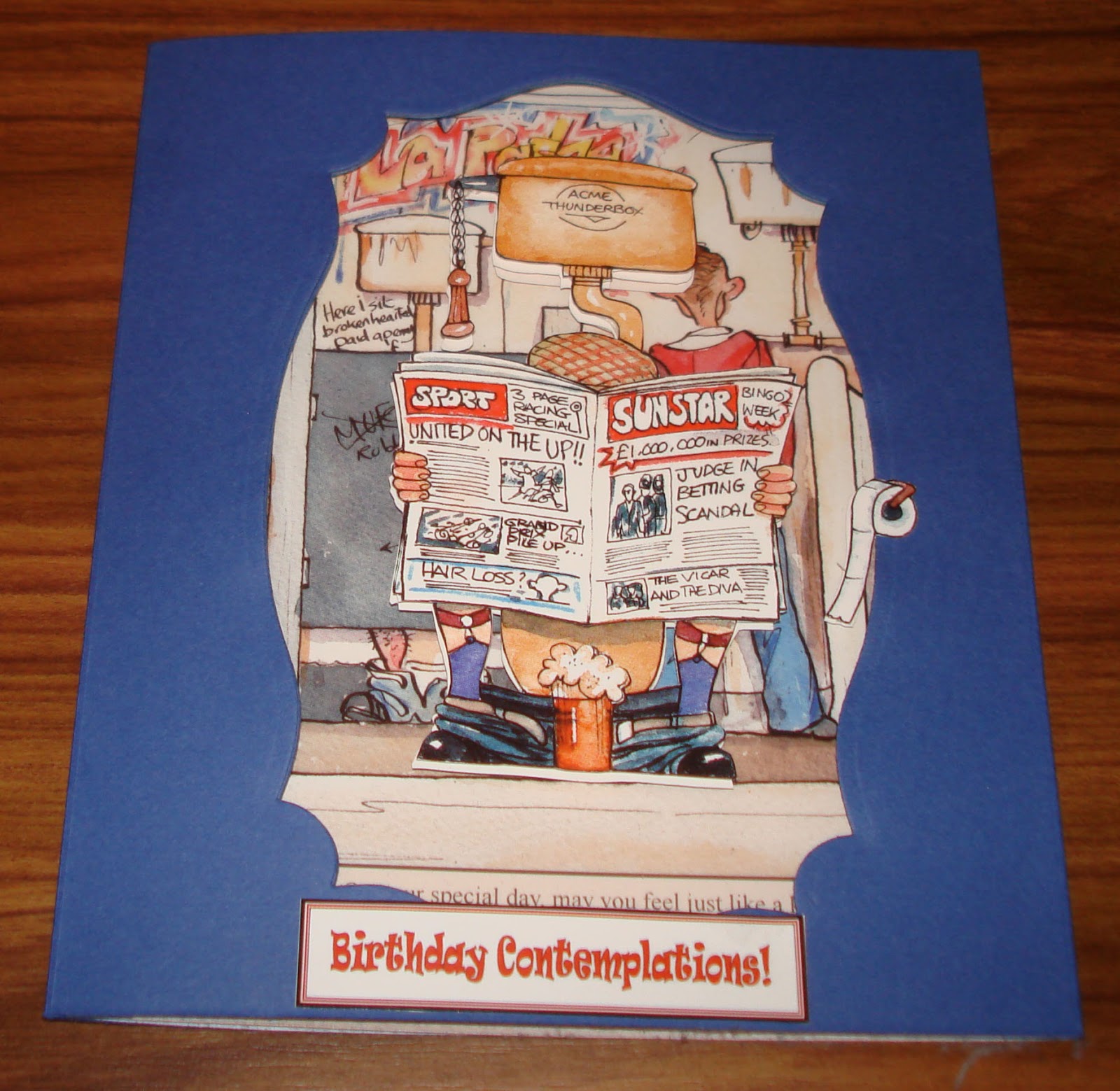 Lorraine Lives Here: La Pashe Flippin' men - Dunny