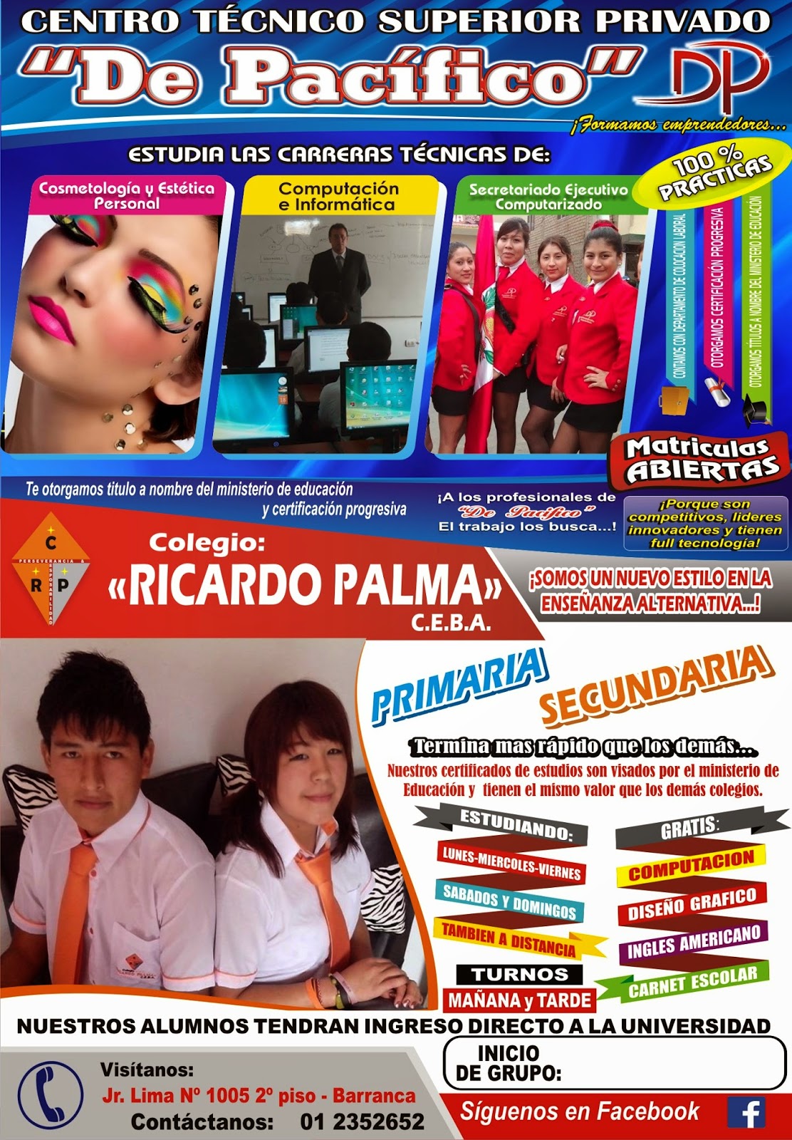 De Pacifico / Colegio Ricardo Palma