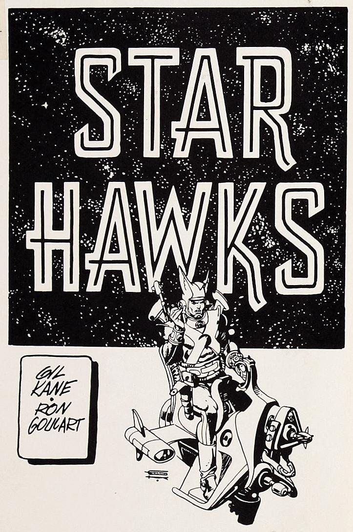 Cap'n's Comics: A Dozen Star Hawks (Starhawks?) by Gil Kane