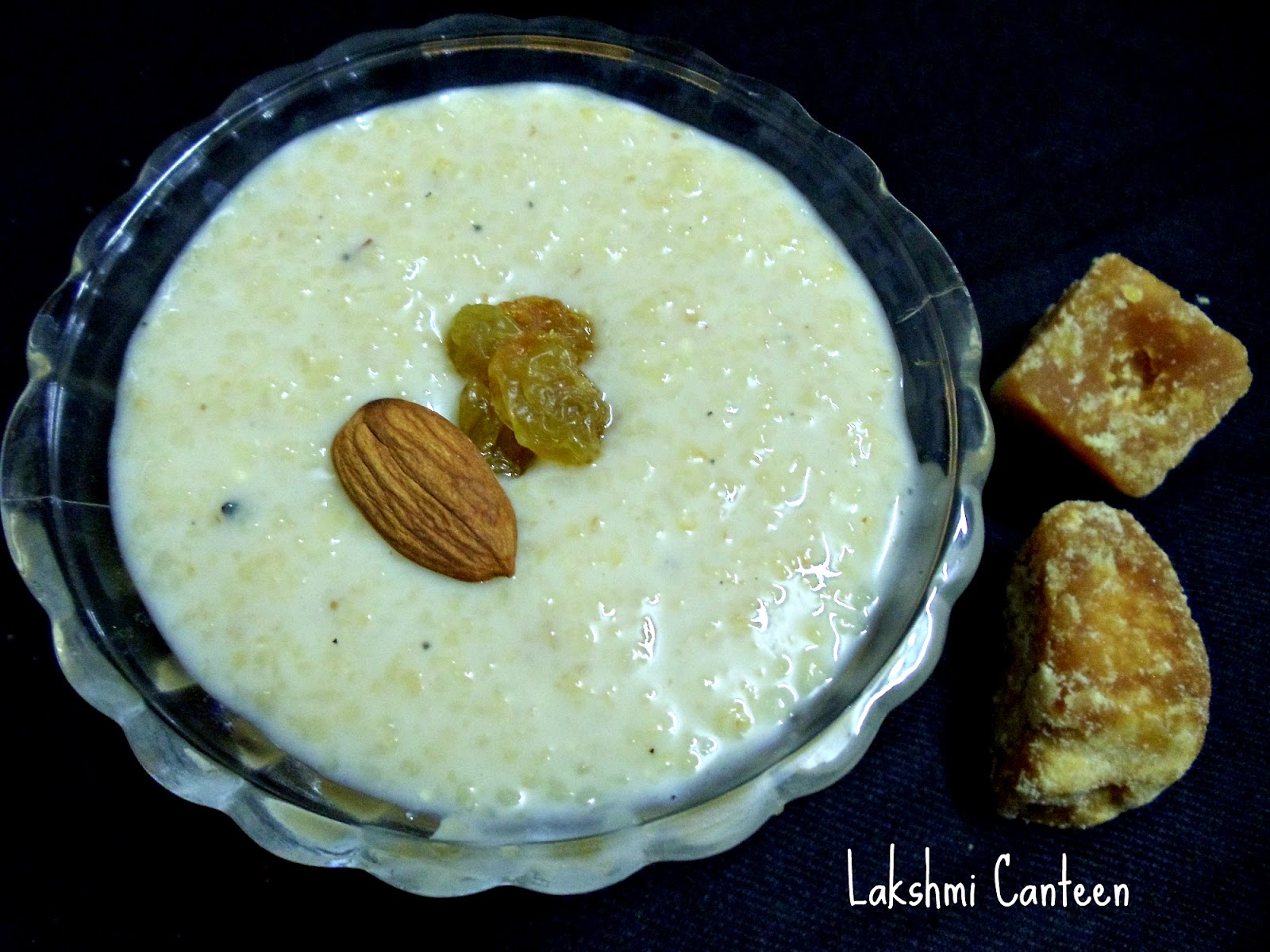 Lakshmi Canteen: Gova Kana Paaysu (Broken Wheat Paayasam)