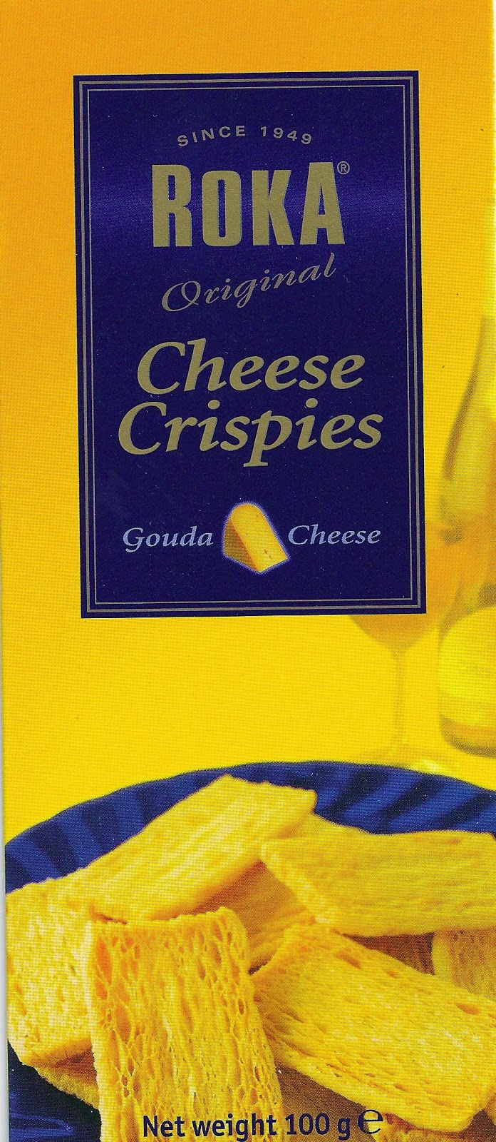 Cheeseburger Crisps & Other Stories: ROKA Cheese Crispies