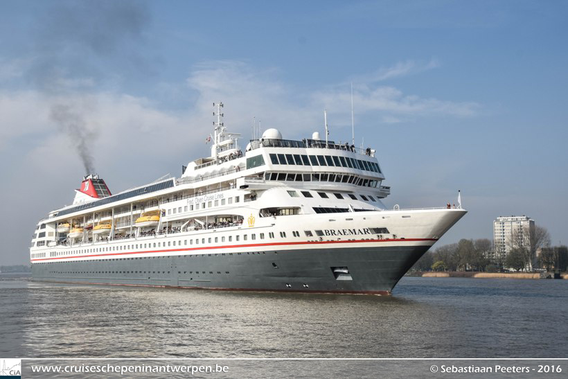 Cruiseschepen in Antwerpen: Scheepsbezoek MS Braemar / Ship Visit MS ...