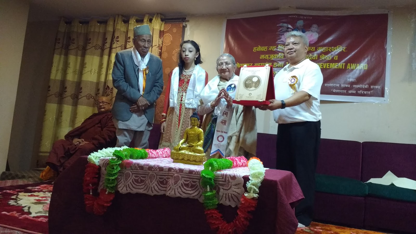 Nepal Oregon News : Shatabdi Purush Joshi and Others Felicitated in ...