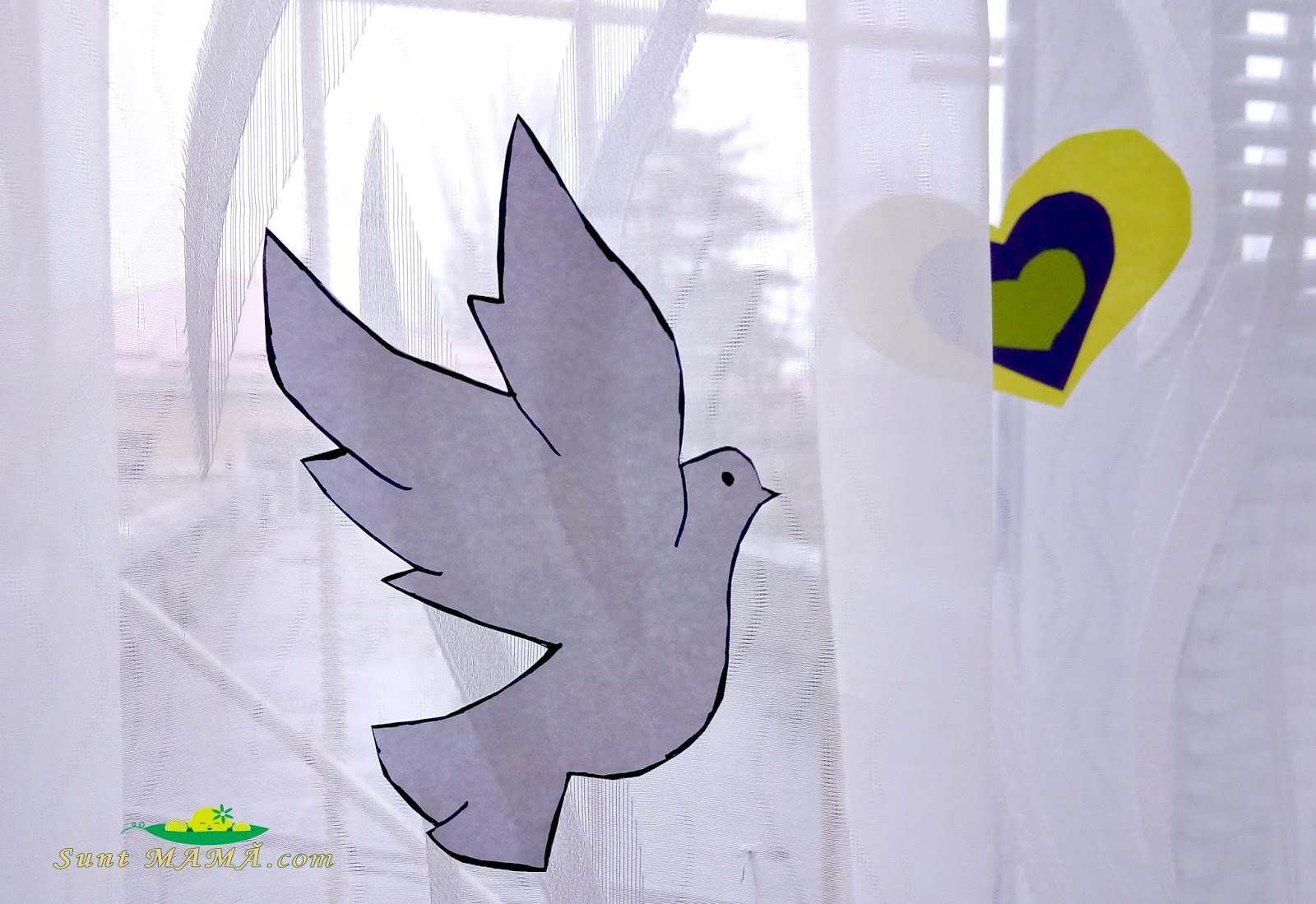 Sunt MAMĂ!: Activități pentru copii: Porumbelul – simbolul Păcii