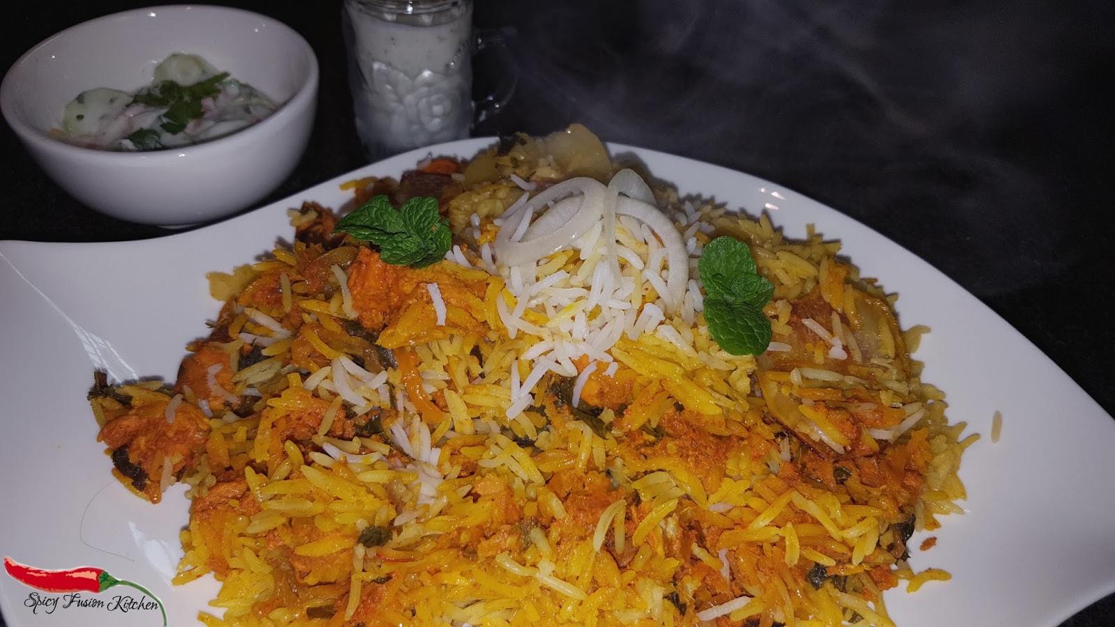 Butter Chicken Biryani - Spicy Fusion Kitchen
