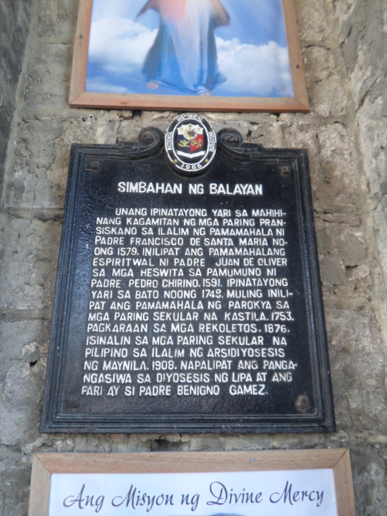 Church of the Immaculate Concepcion @ Balayan, Batangas