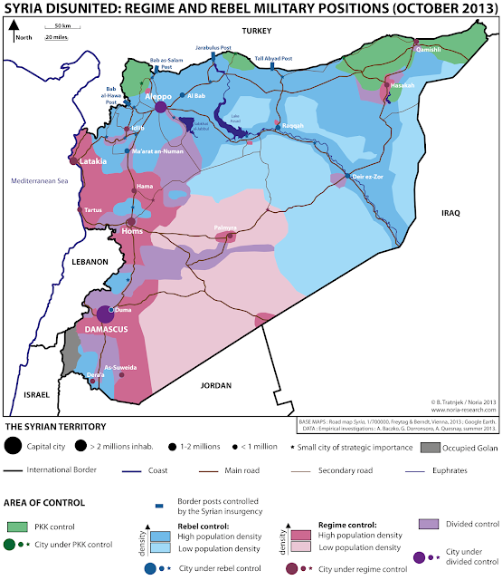 Géographie de la ville en guerre - BLOG: Syrie, cartographie d'une ...
