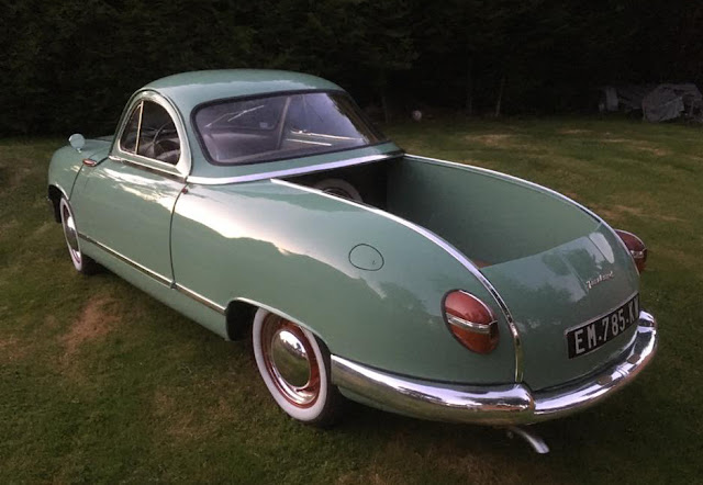 Just A Car Guy: Panhard truck... huh. Started out as a 4 door, now it ...