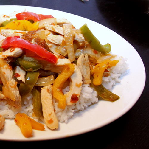 Cookistry: Hot Gringas' Sweet Chili Chicken