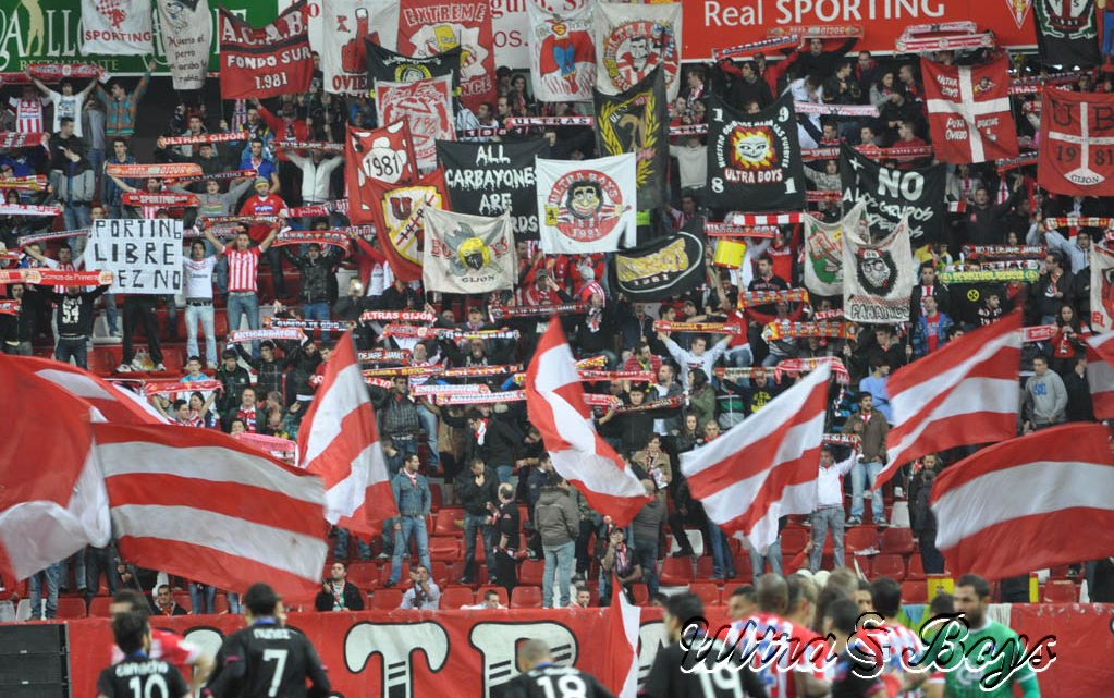 Ultras of Spain: Sporting de Gijón - SD Huesca