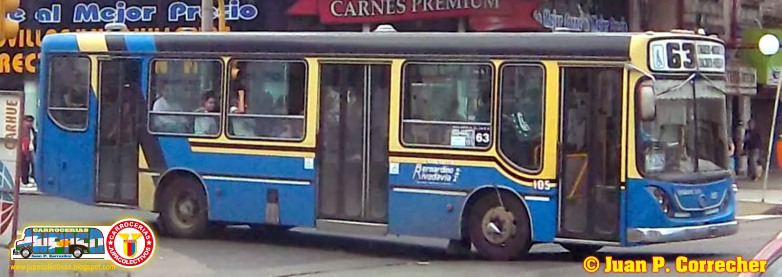 Fotos de colectivos: Bernardino Rivadavia - Linea 63 (1ª parte)