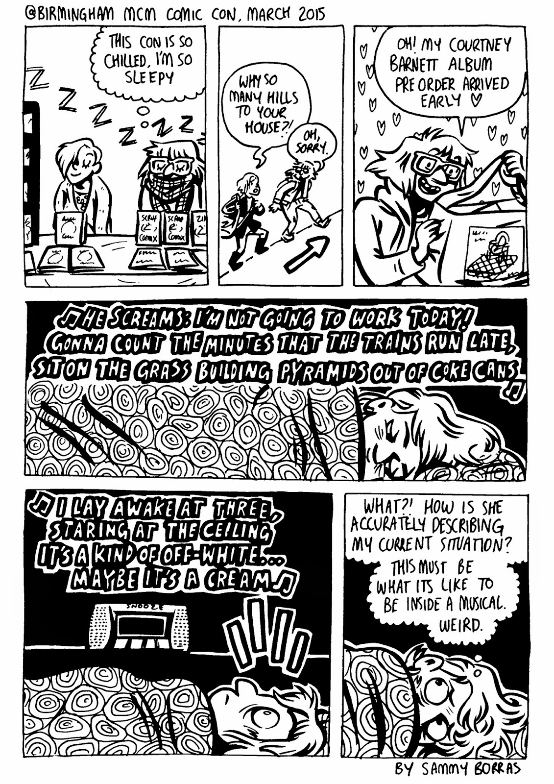 Sammy Borras - Comics and Illustration: Birmingham MCM Comic Con March 2015