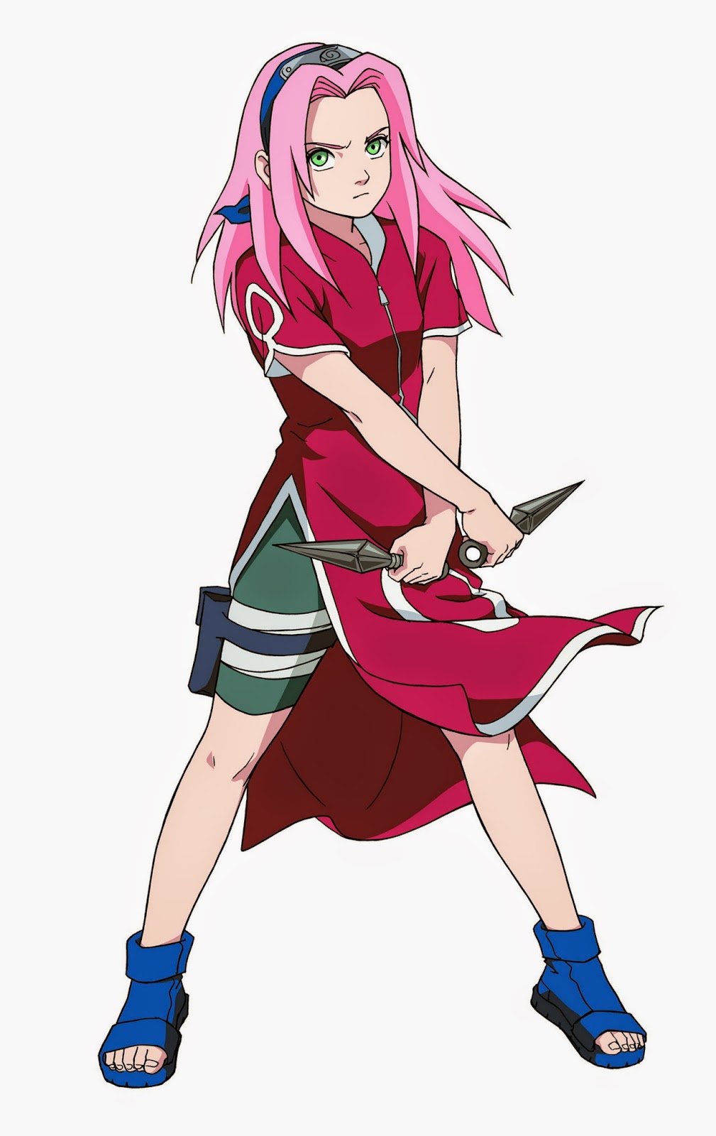 Slide To Slide: Haruno Sakura Photos (Child Version) 春野サクラ