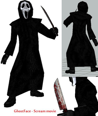 Scream - Ghostface Papercraft | Papercraft Paradise | PaperCrafts ...